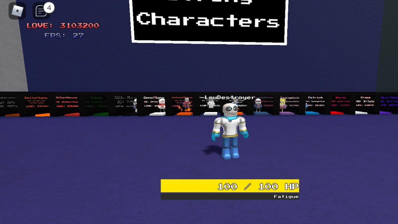 strong characters showcase sans multiversal battles 2 - YouTube
