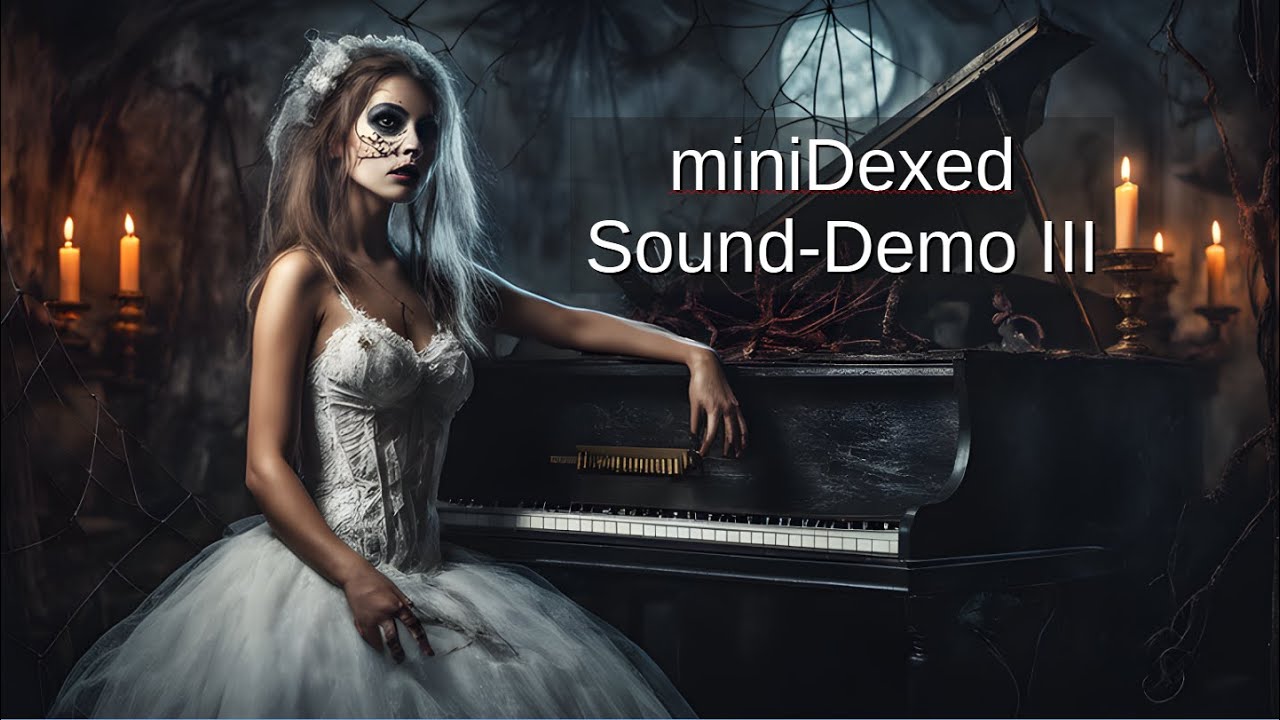miniDexed Sound Demo III Collection, 8 x Yamaha DX7, new Sounds - YouTube