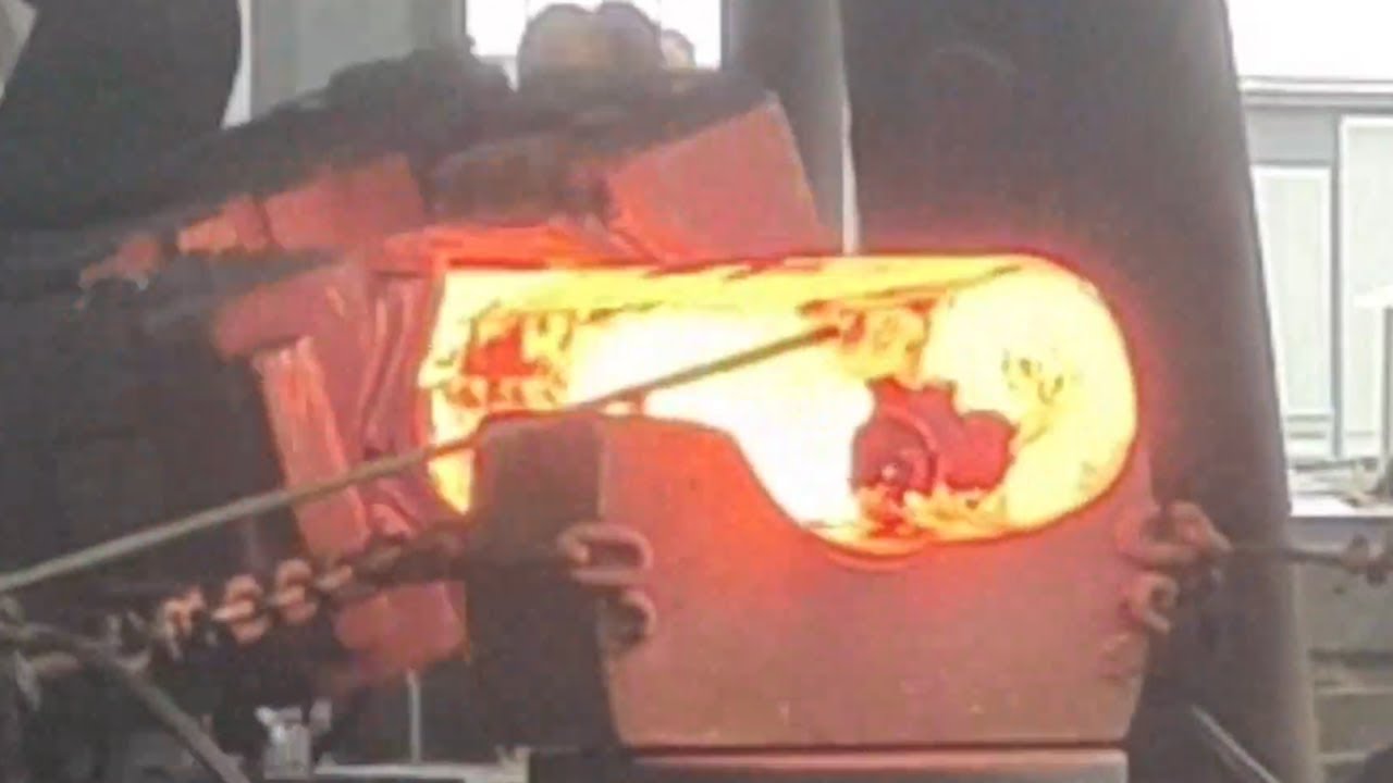 Extreme Dangerous Biggest Heavy Duty Hammer Forging Factory, Forged ...