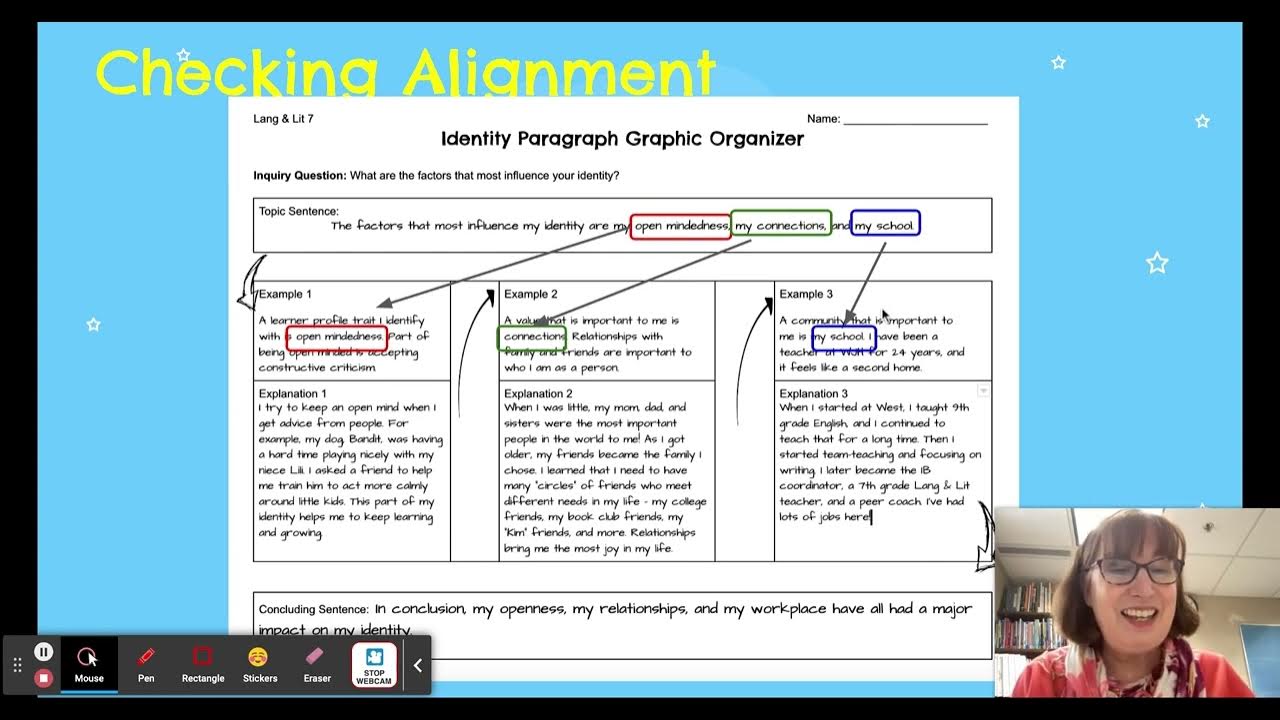 Checking Alignment - Identity Paragraph - YouTube