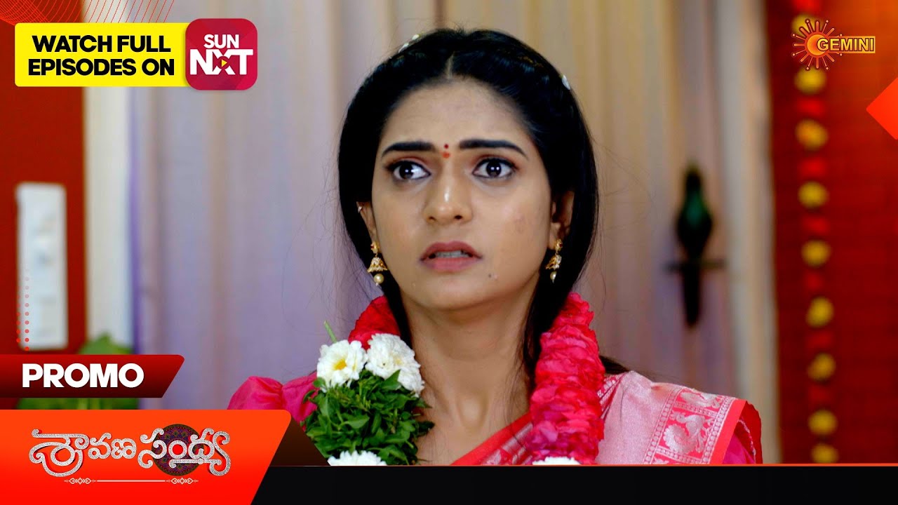 Sravana Sandyaa - Promo | 27 Feb 2024 | Telugu Serial | Gemini TV - YouTube