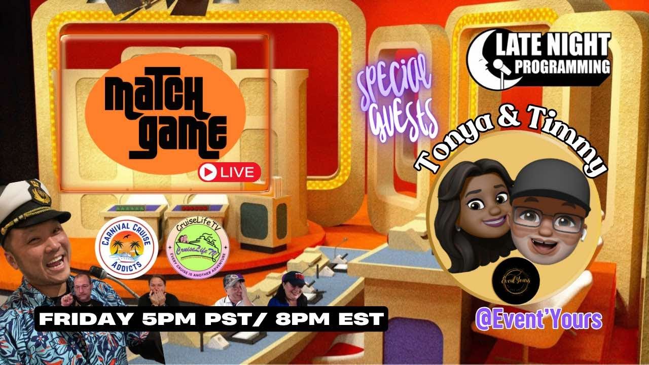 Match Game Live! | Special Guests - Event'Yours! - YouTube