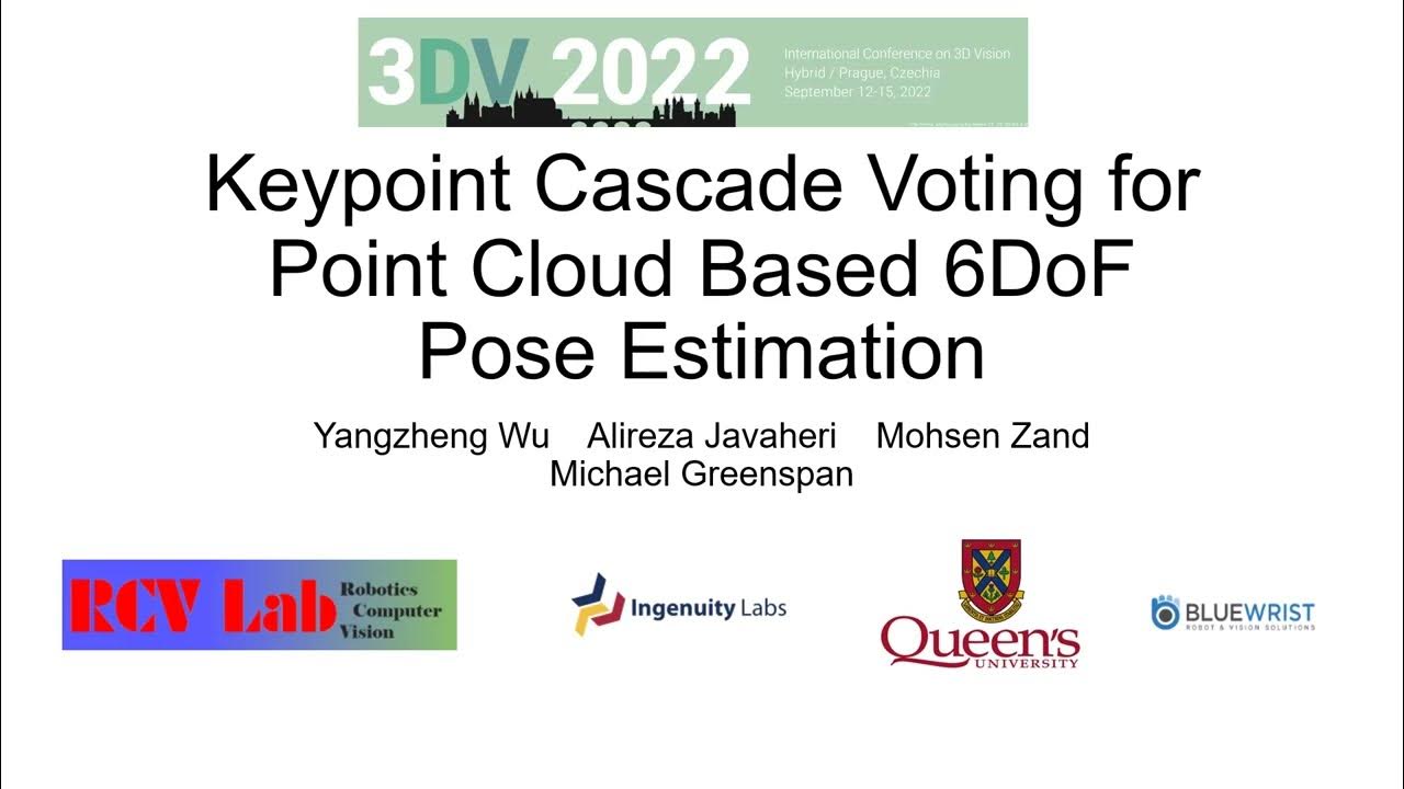 RCVPose3D: Keypoint Cascade Voting for Point Cloud Based 6DoF Pose Estimation - YouTube