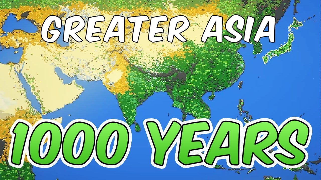 WorldBox Time Lapse - Greater Asia [EXTENDED CUT] #worldboxtimelapse ...