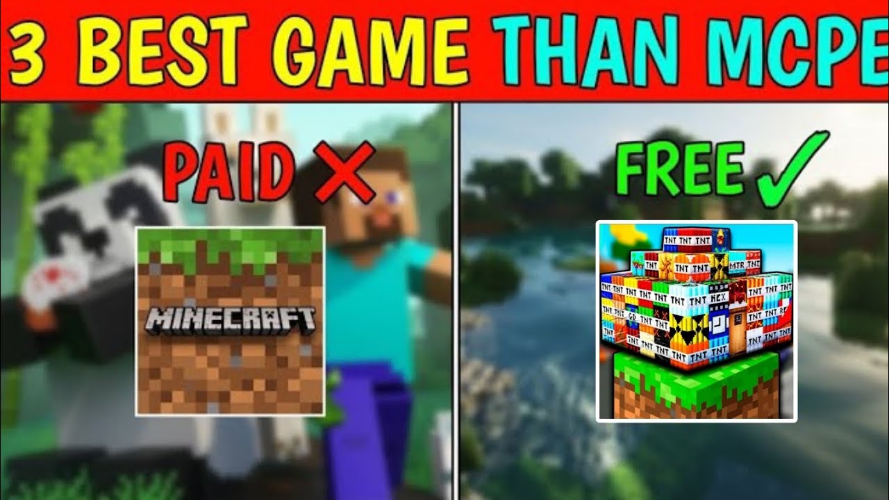 Top-3 Best Copy games of Minecraft 1.20 | Minecraft copy games | - YouTube