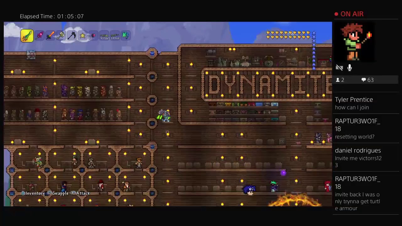 Terraria All Items World (Welcome to Join) - YouTube