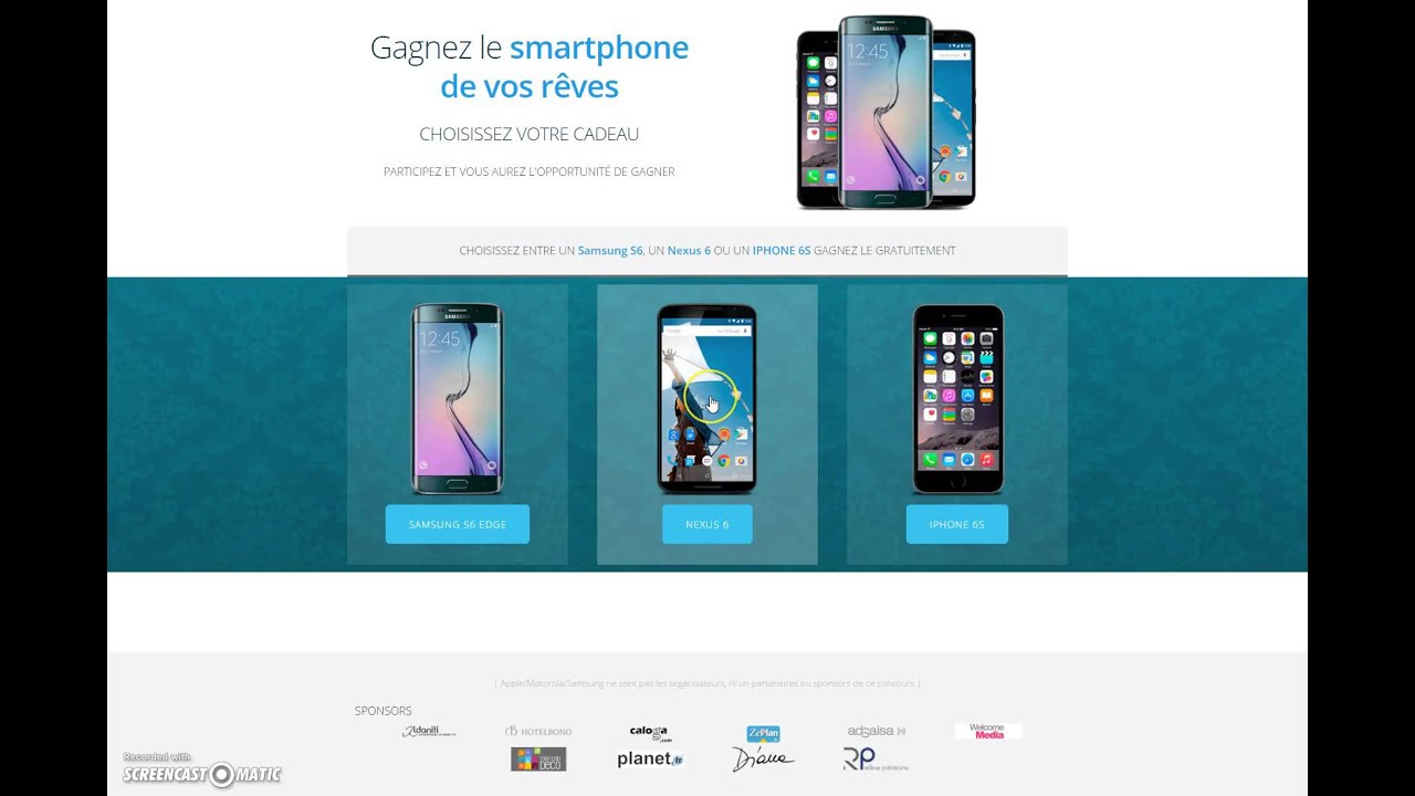 Comment gagner un smartphone TRES facilement (bon plan !) - YouTube