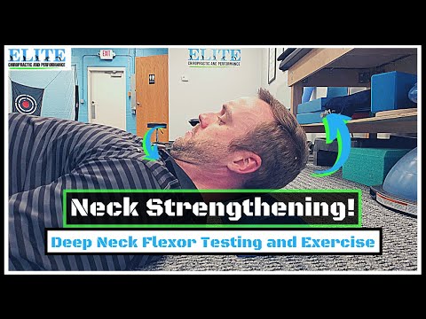 Deep Neck Flexor Testing and Strengthening - YouTube