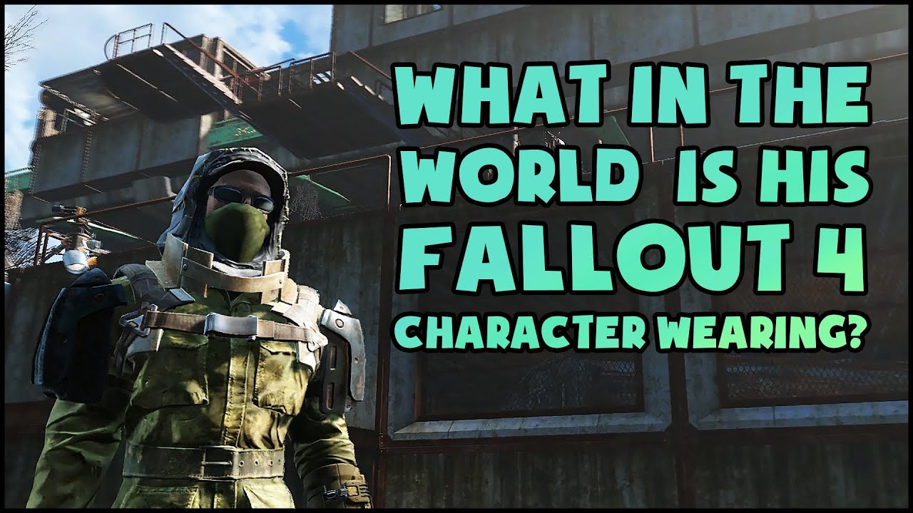 What in the World is his Fallout 4 Character Wearing? | Total Gear ...
