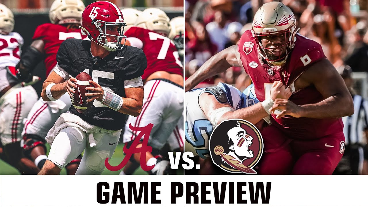 Alabama vs. Florida State Game Preview | 2025 ACC Football - YouTube