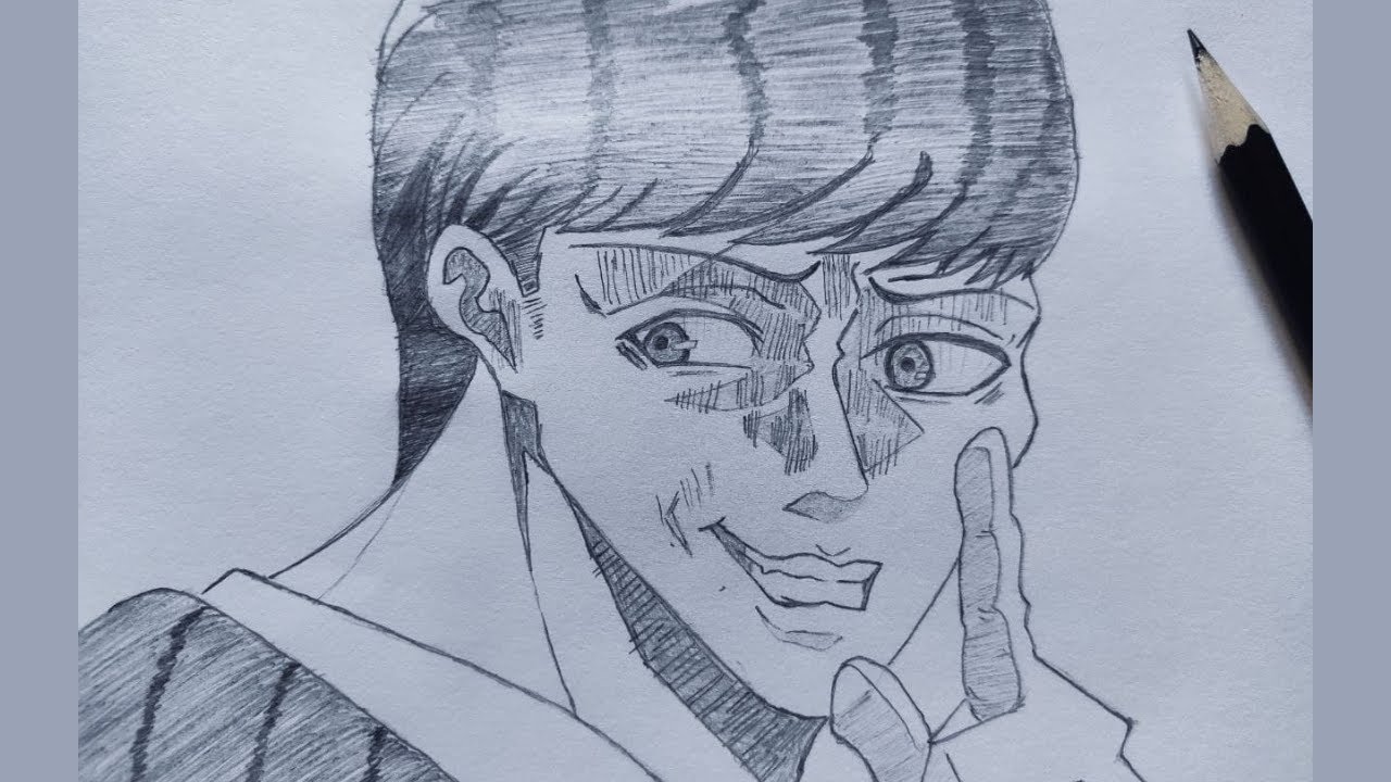 Easy Anime drawing | How to draw Floch Forster from Attack on titan ...