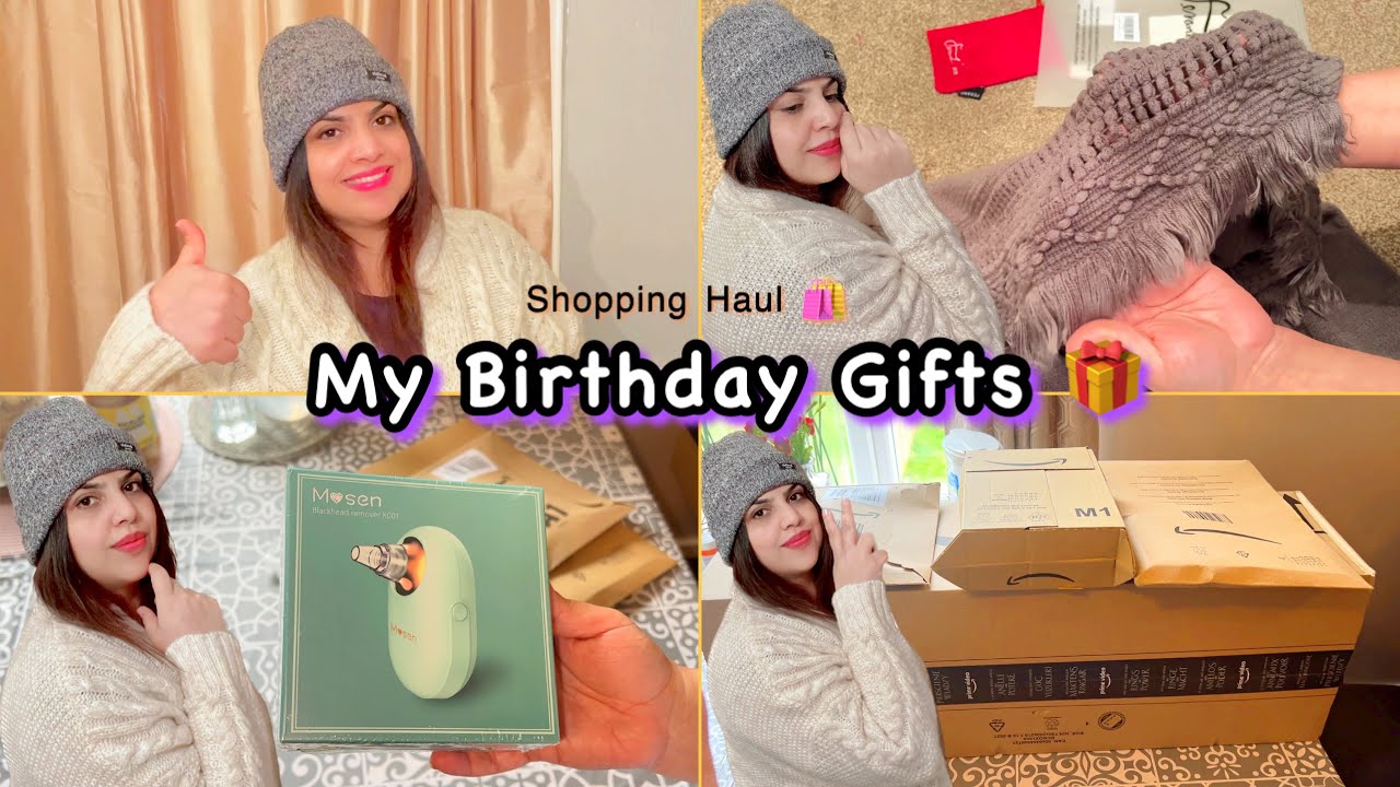 My Birthday Gifts | Birthday Gifts Unboxing | Shopping Haul 🛍️ - YouTube