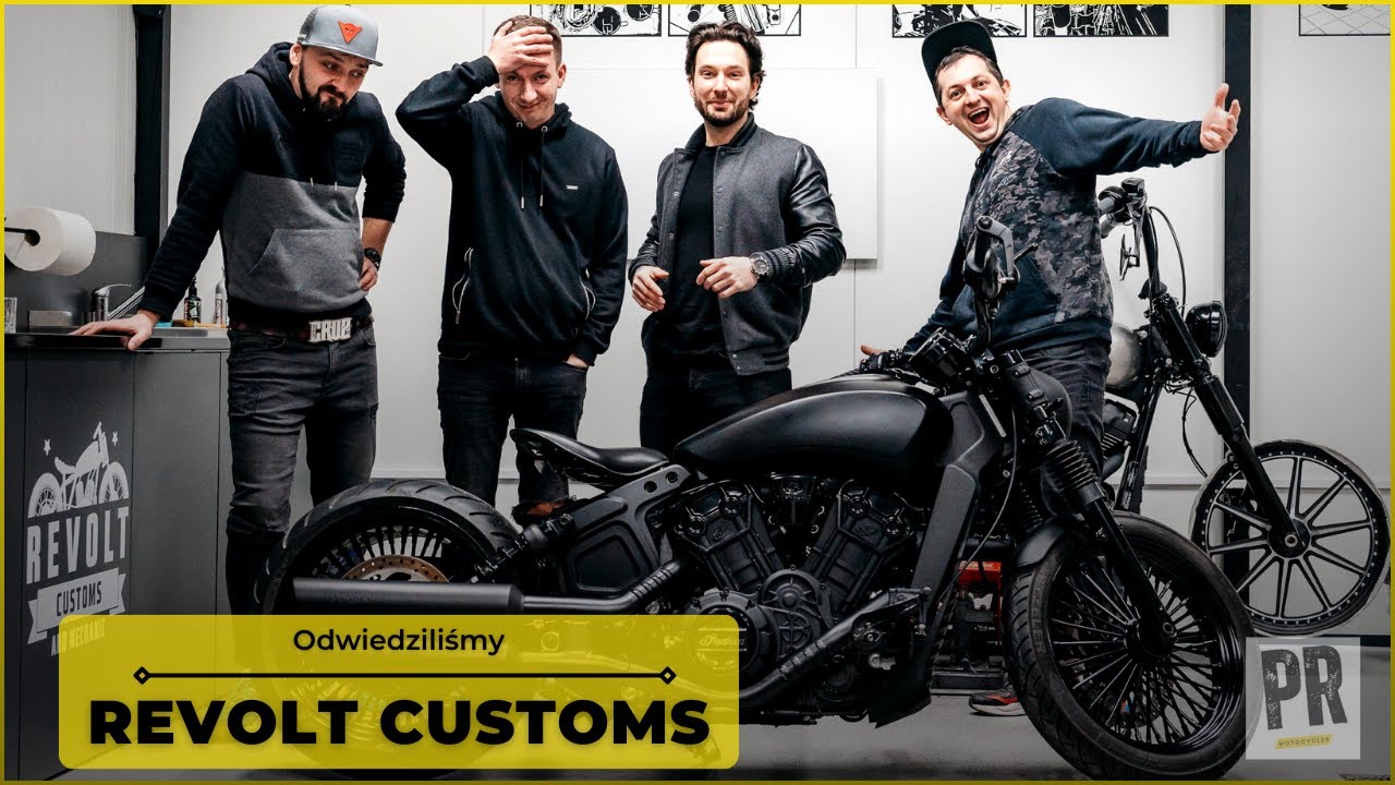 Odwiedziliśmy chłopaków z REVOLT CUSTOMS Kraków! - YouTube