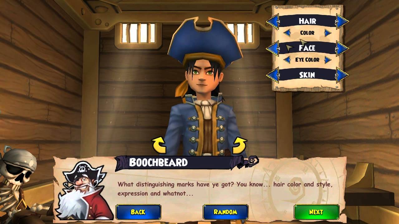 Pirate101 Walkthrough - Part 1 - Character Creation - YouTube