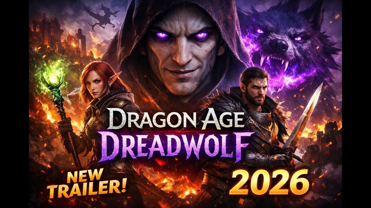 Dragon Age: Dreadwolf – Official Updated Trailer 🔥 New Logo & Name | HD ...