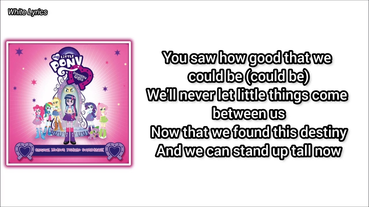 Friends (Lyrics) My Little Pony: Equestria Girls - YouTube