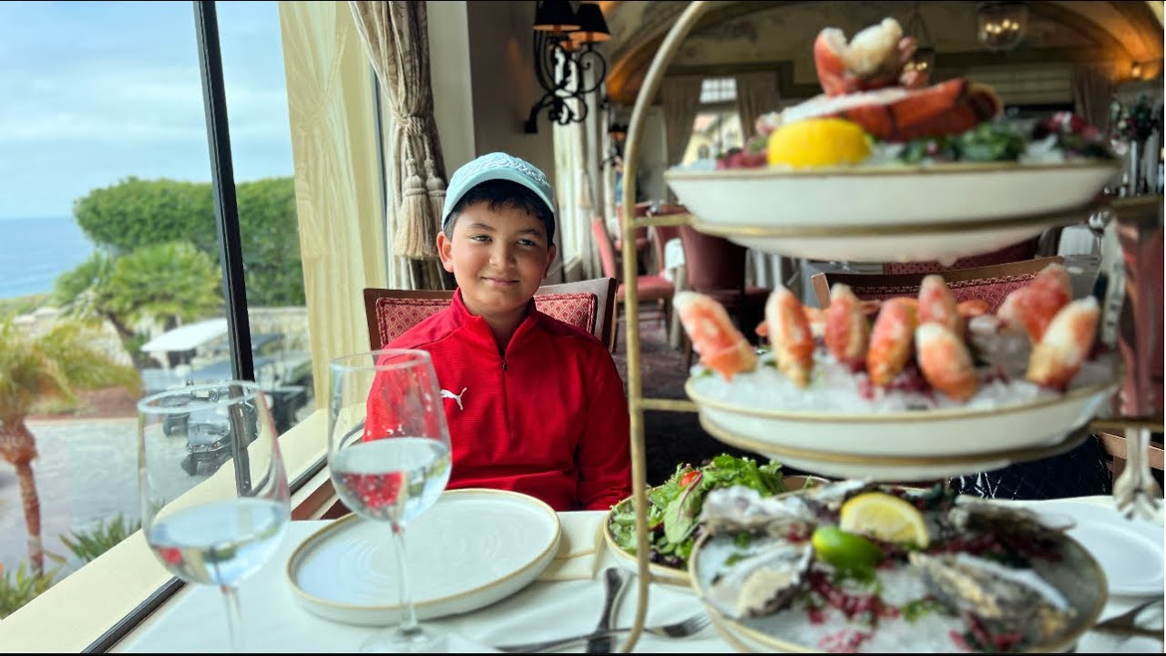 Playing Golf and Eation Most Expansive Food at Trump National Golf Club ...