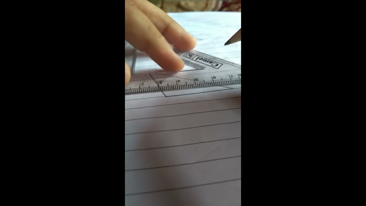 How to draw altitude of obtuse angle triangle with set square - YouTube
