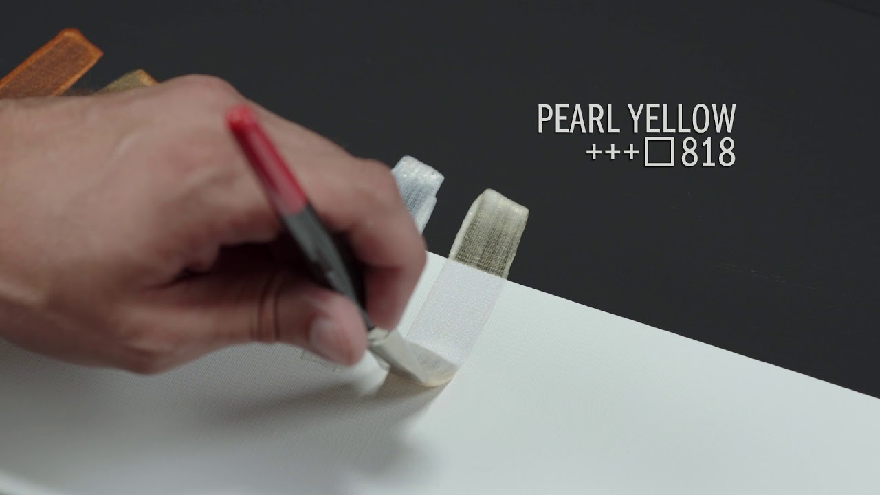 Pearl acrylic colors: the best effects on dark surfaces | Amsterdam ...