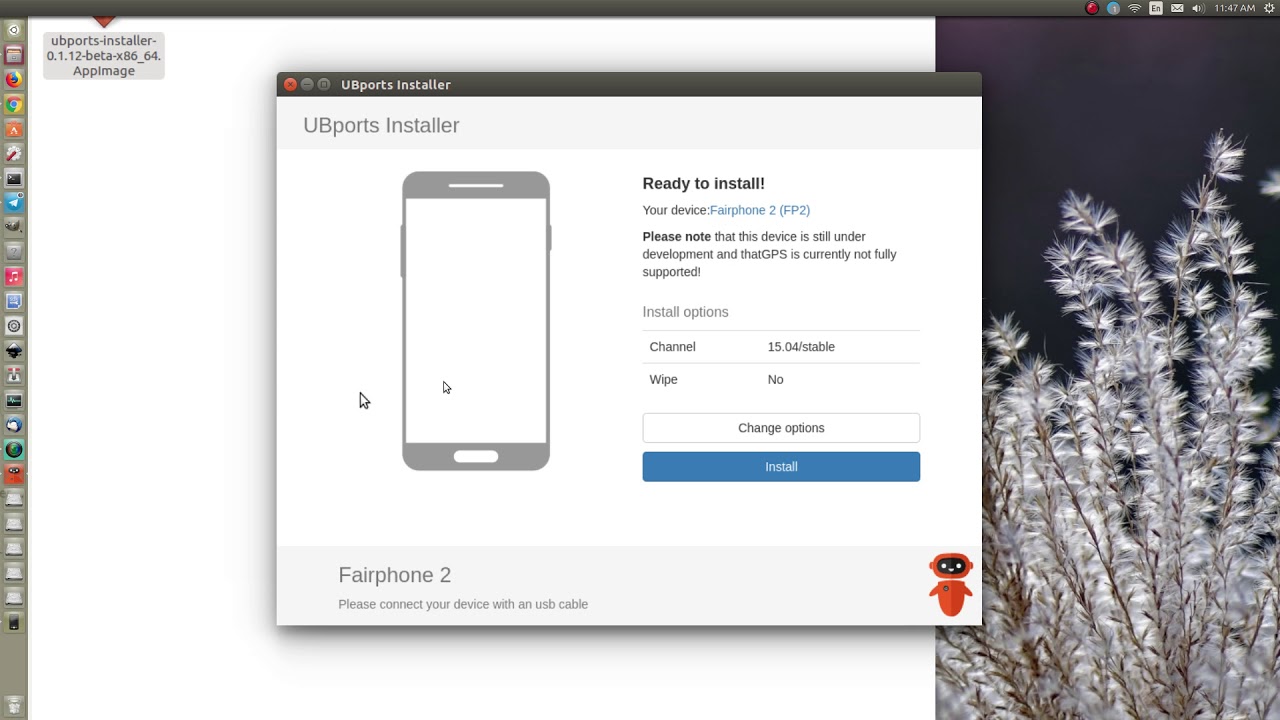 UBports Installer 0.1.12-beta released - YouTube