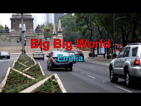 Emilia - Big Big World - Karaoke Version With Dynamic Lyrics