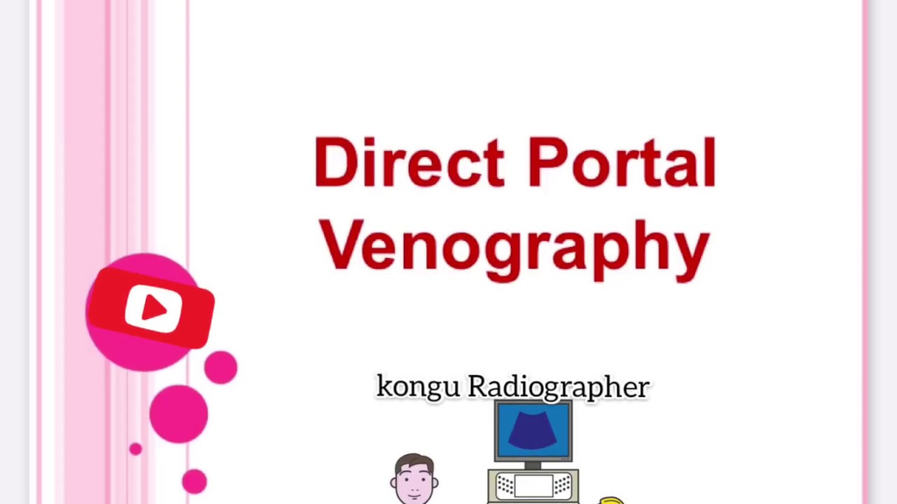 Direct Portal Venography | Radiology procedure | Radiographer - YouTube