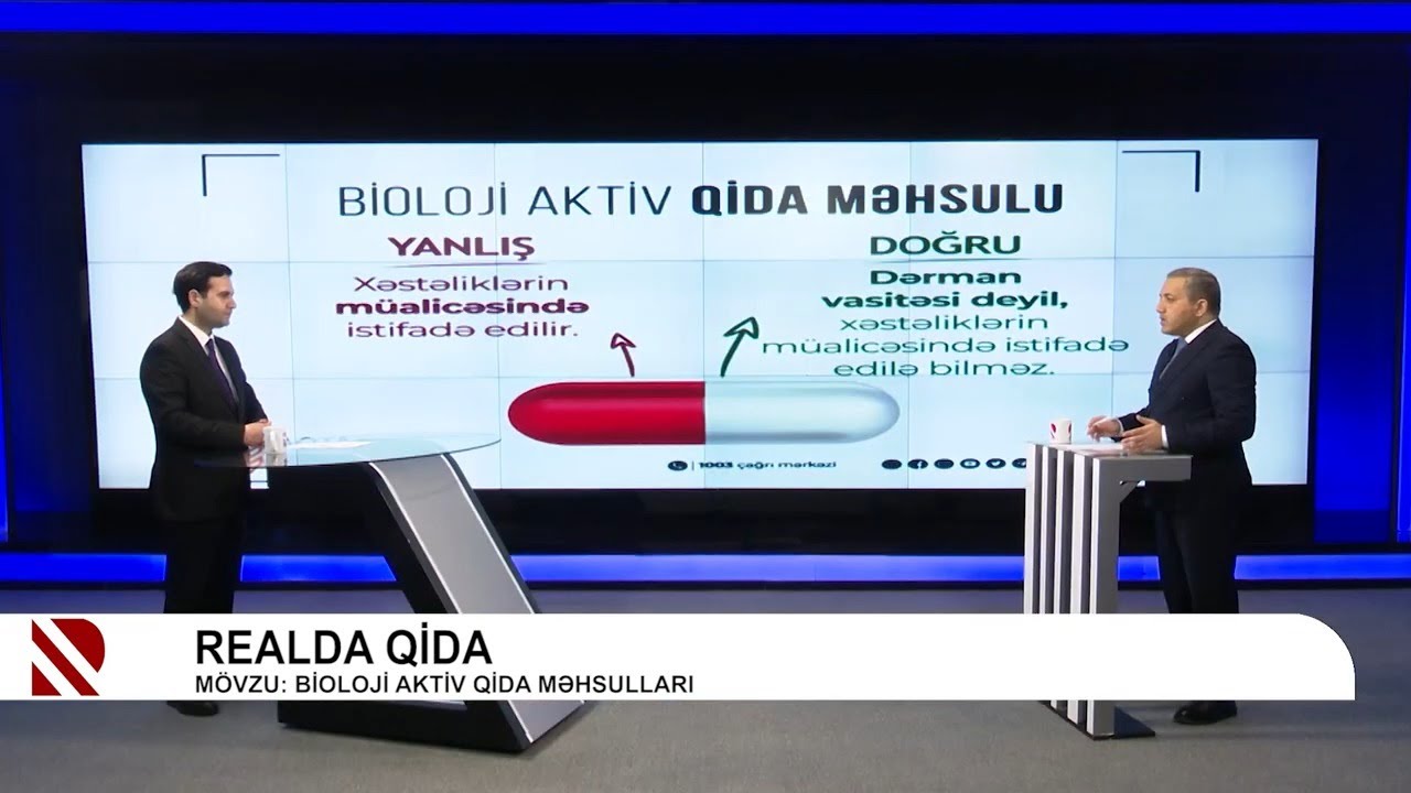 Bioloji aktiv qida məhsulları ilə bağlı nəzarət tədbirləri ...