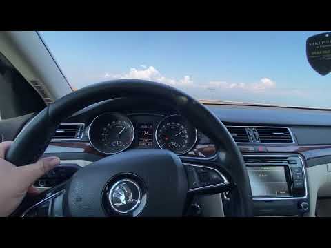 2014 Skoda Superb 1.6 tdi 105 HP stage 1 0-190 km/h acceleration hızlanma