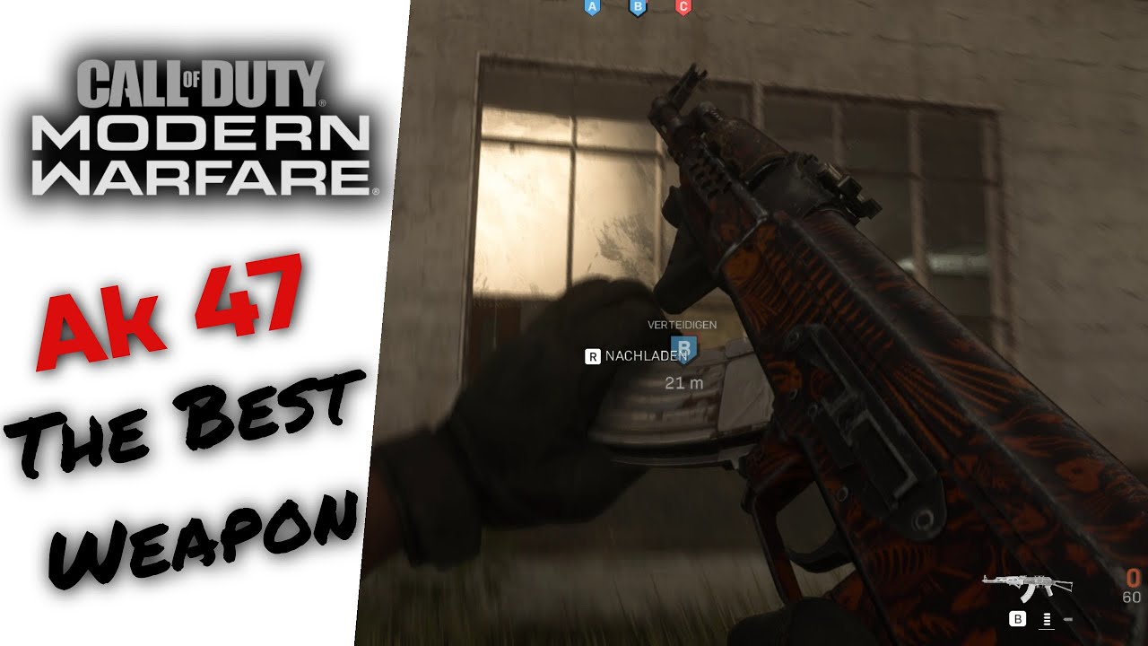 Call of Duty Modern Warfare - AK 47 The Best Weapon - YouTube