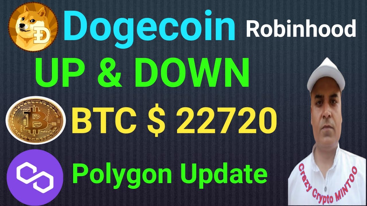 Crypto PUMP & DUMP || Dogecoin Robinhood Update || Polygon || Crazy ...