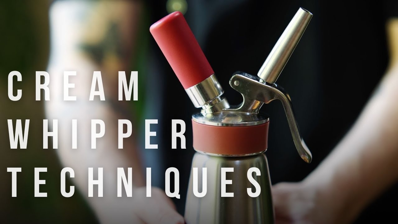 5 Cream Whipper Techniques - YouTube