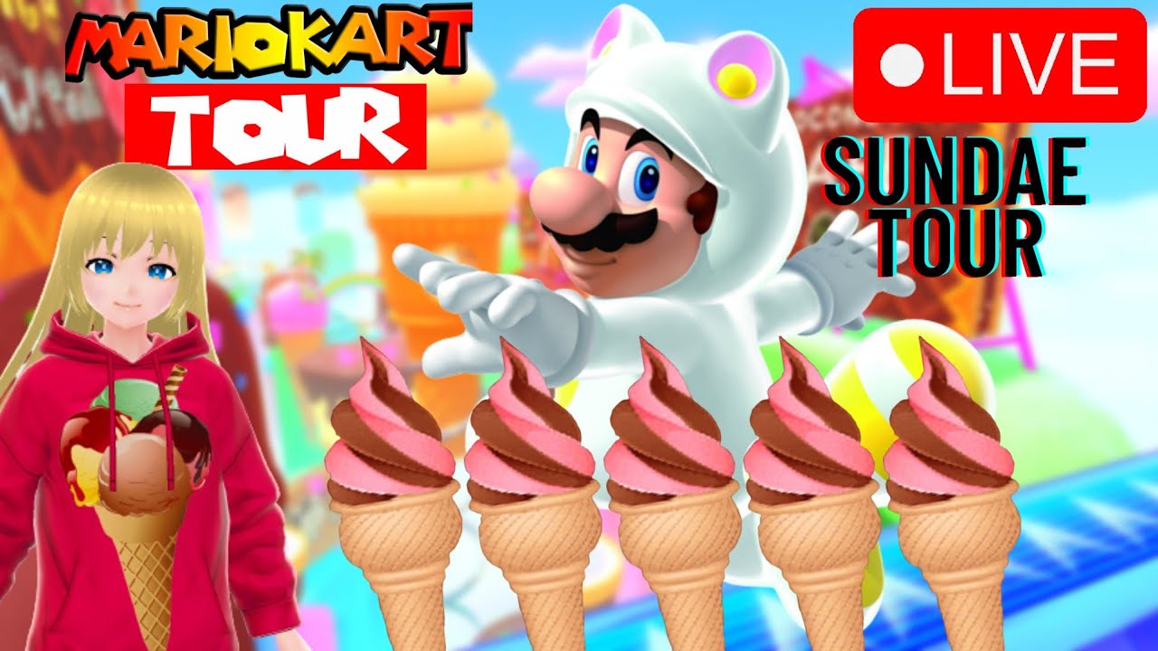 🔴SUNDAE TOUR ! SKY-HIGH SUNDAE TRACK And All Variants! #mkt 🍨 - YouTube