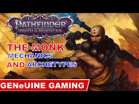 PATHFINDER: WRATH OF THE RIGHTEOUS - Monk Class - YouTube