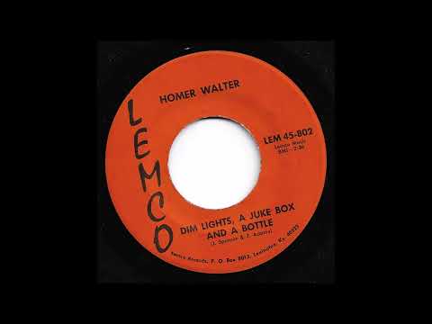 Homer Walter - Dim Lights, A Juke Box And A Bottle – @countryhixes on ...