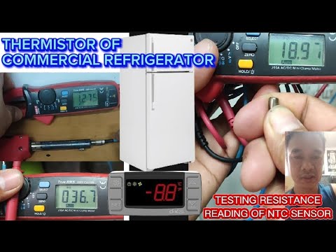 TESTING AND READ RESISTANCE VALUE OF NTC SENSOR - YouTube