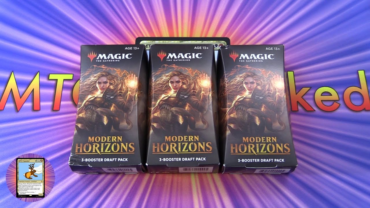 3X Modern Horizons Draft Packs - AWESOME OR AWFUL? - YouTube