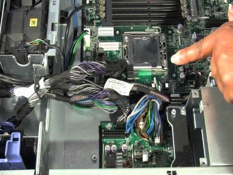 IBM System x 3630 M4 Installing the Lower Power Supply Card - YouTube