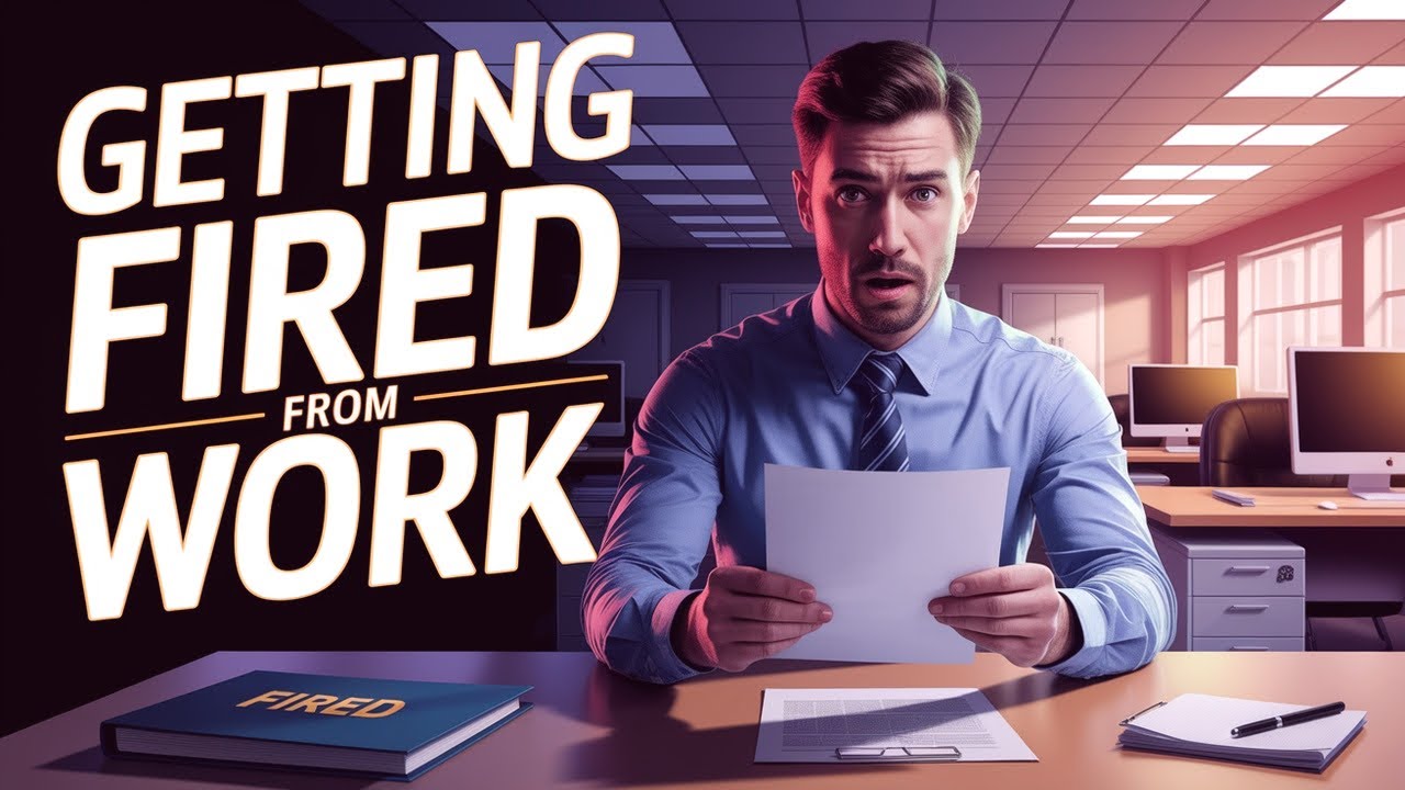 English Conversation Practice - Getting Fired From Work. - YouTube