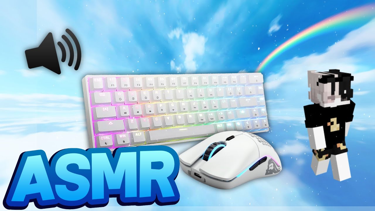 [20+CPS] KeyBoard + Mouse Sound ASMR | 3FMC BEDWARS - YouTube