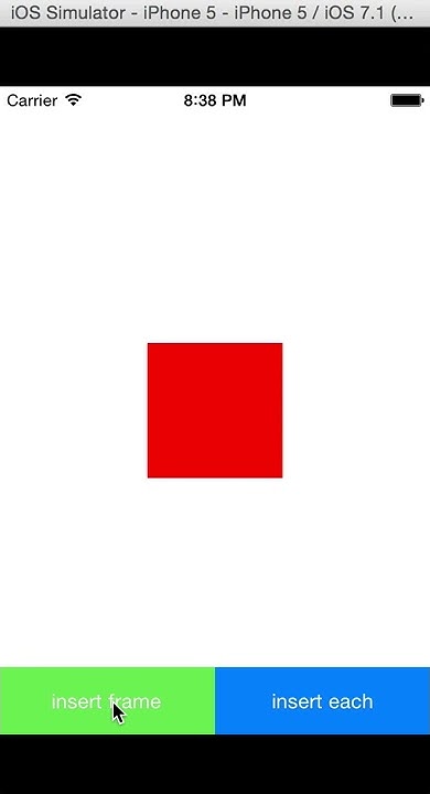 UIView Animation for iOS7 - YouTube