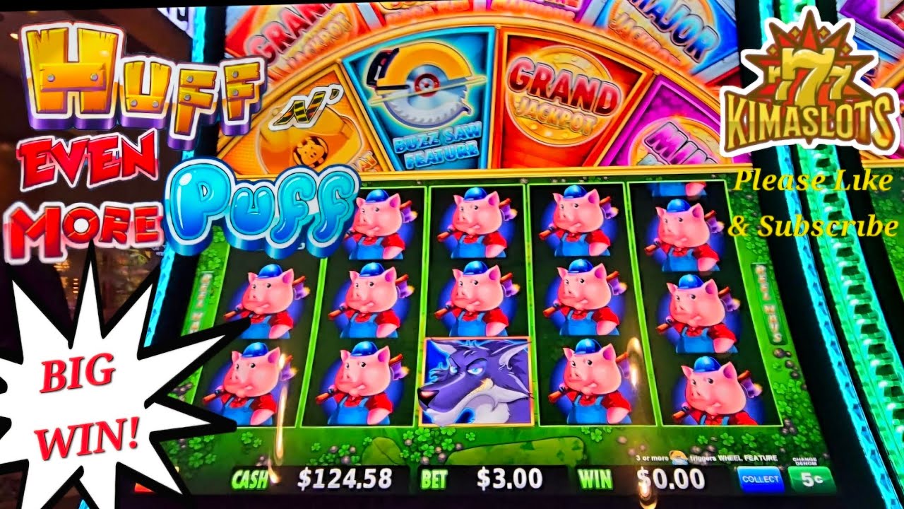 "HUFF & EVEN MORE PUFF" (2nd Spin Giant Win!) Great New Game at #soboba ...