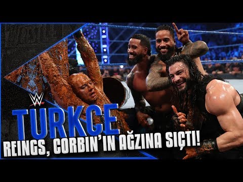 WWE SmackDown Türkçe Altyazı | Roman Reings, Corbin'in AĞZINA SIÇTI!!!