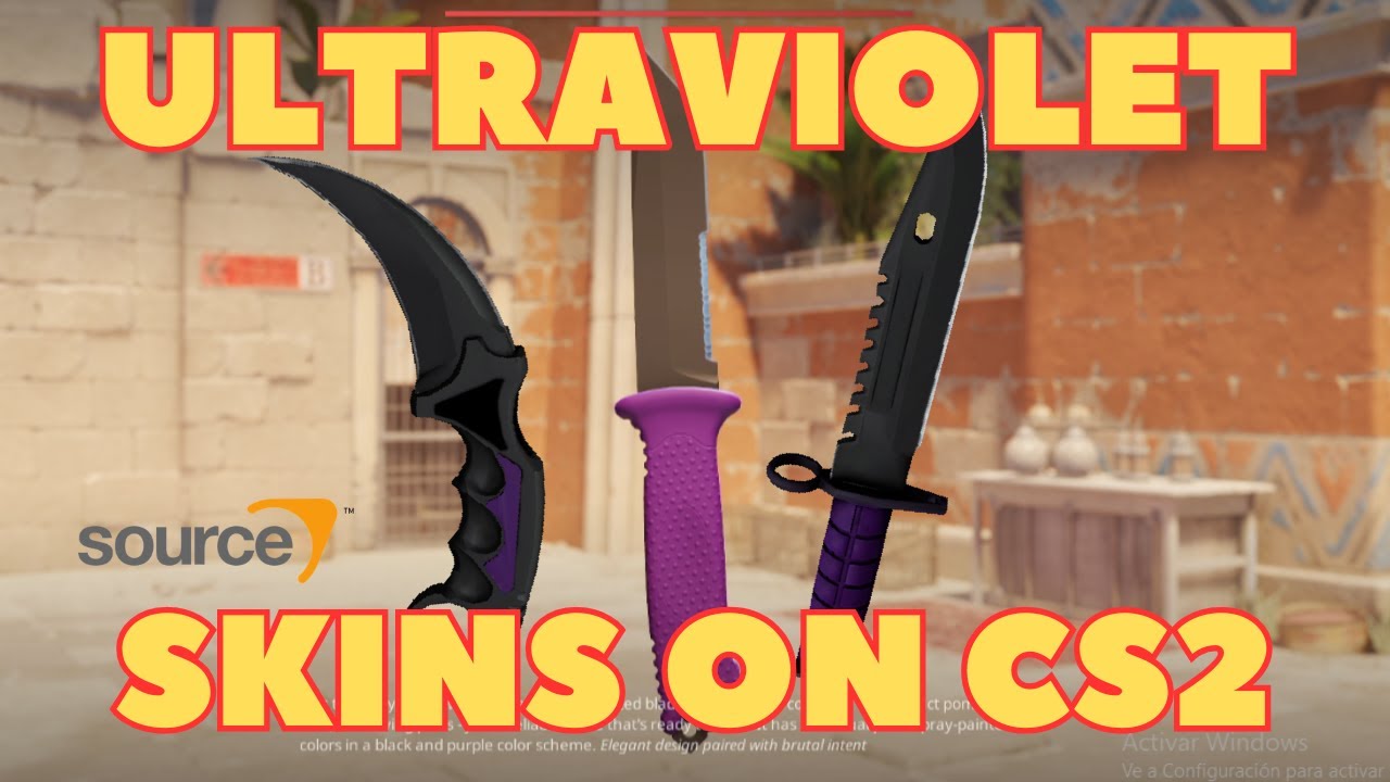 ALL ULTRAVIOLET SKINS SHOWCASE IN COUNTER STRIKE 2 | CS2 | LAST UPDATE ...