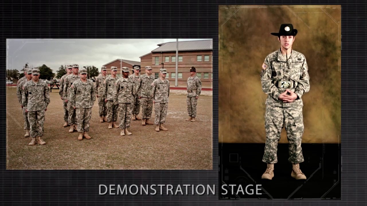 Align a Platoon Column Formation - YouTube
