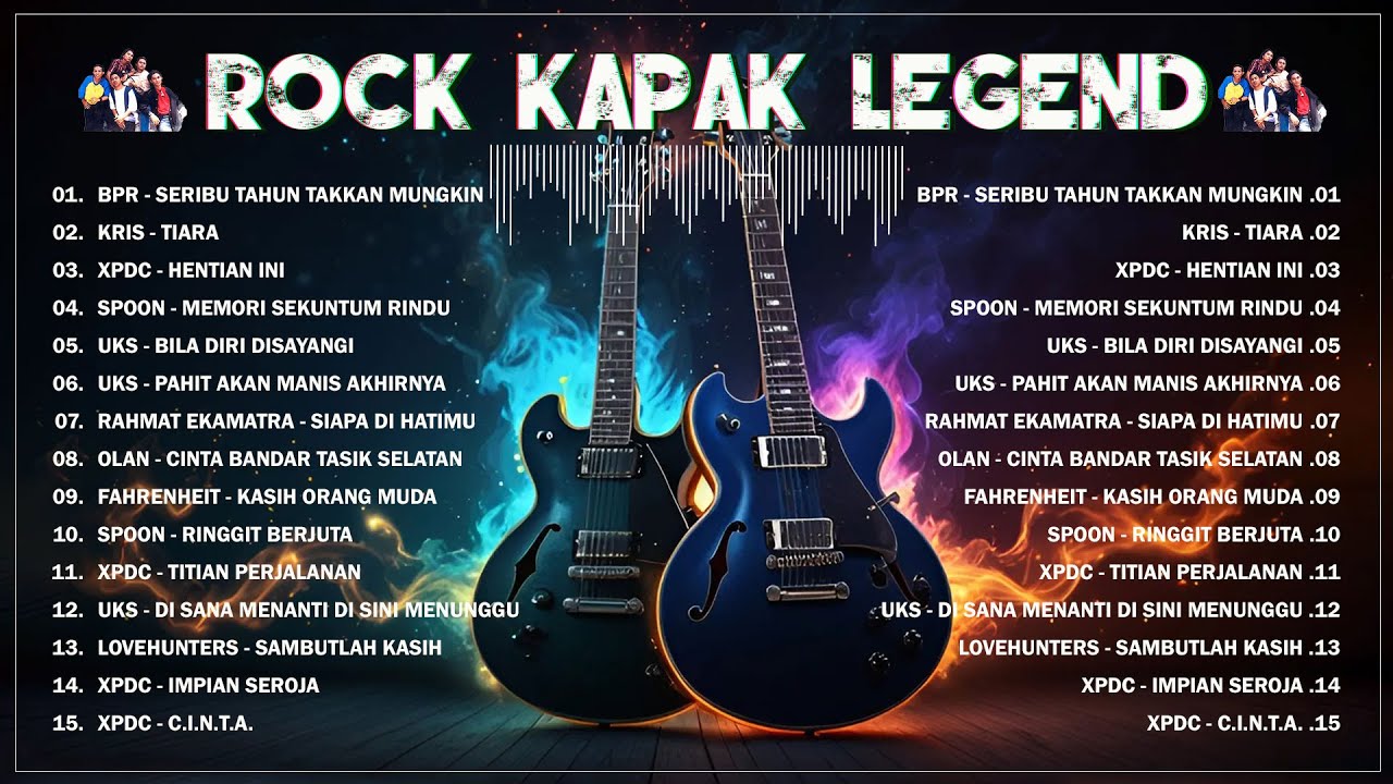 Legenda Slow Rock Malaysia 📻 Kompilasi Rock Kapak 80an 90an Terbaik ...