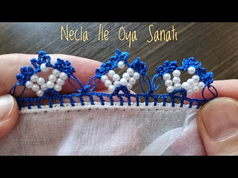 65-Kolay veGüzel Boncuk Oya Modeli