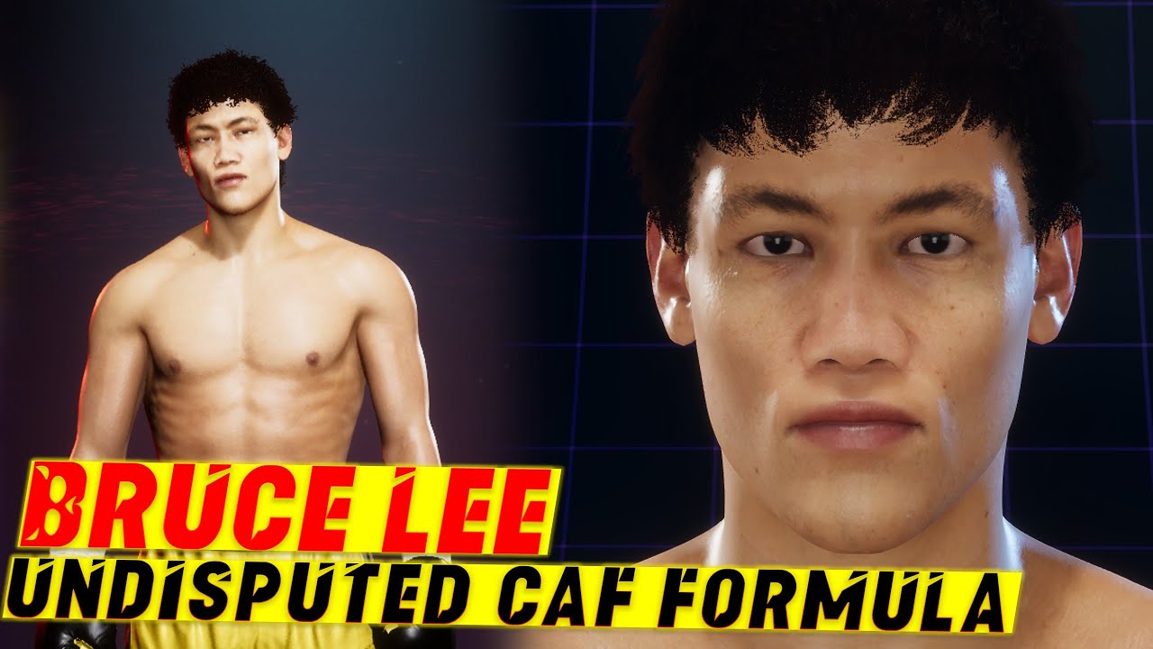 How to make Bruce Lee CAF Formula (Undisputed Boxing) - YouTube