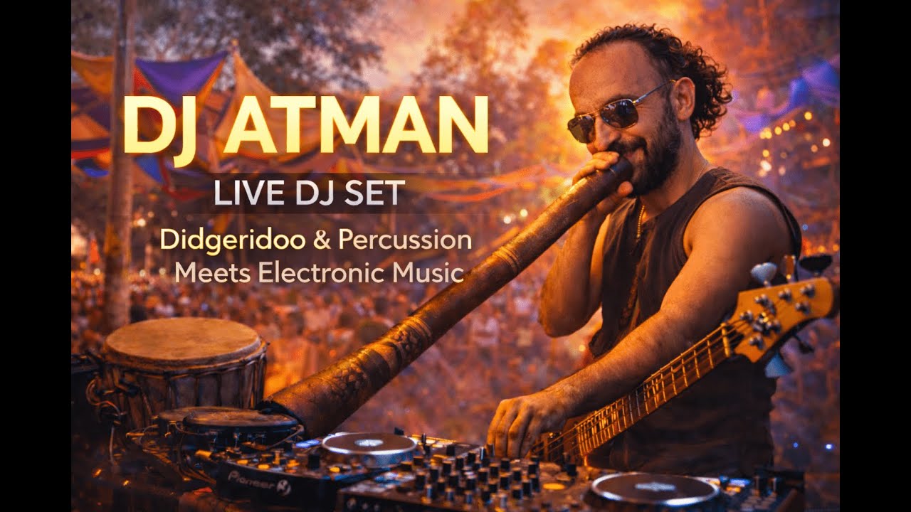 DJ Atman – Live World Percussion & Didgeridoo Meets Deep Electronic ...