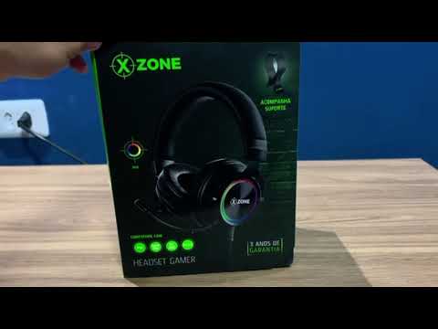 Headset Gamer - XZONE (Unboxing) - YouTube