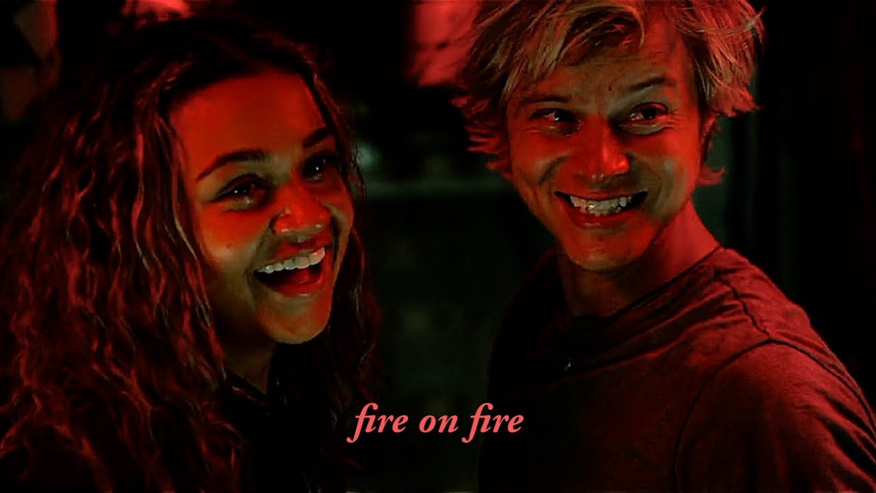 kiara and jj | fire on fire [outer banks s1-3] - YouTube